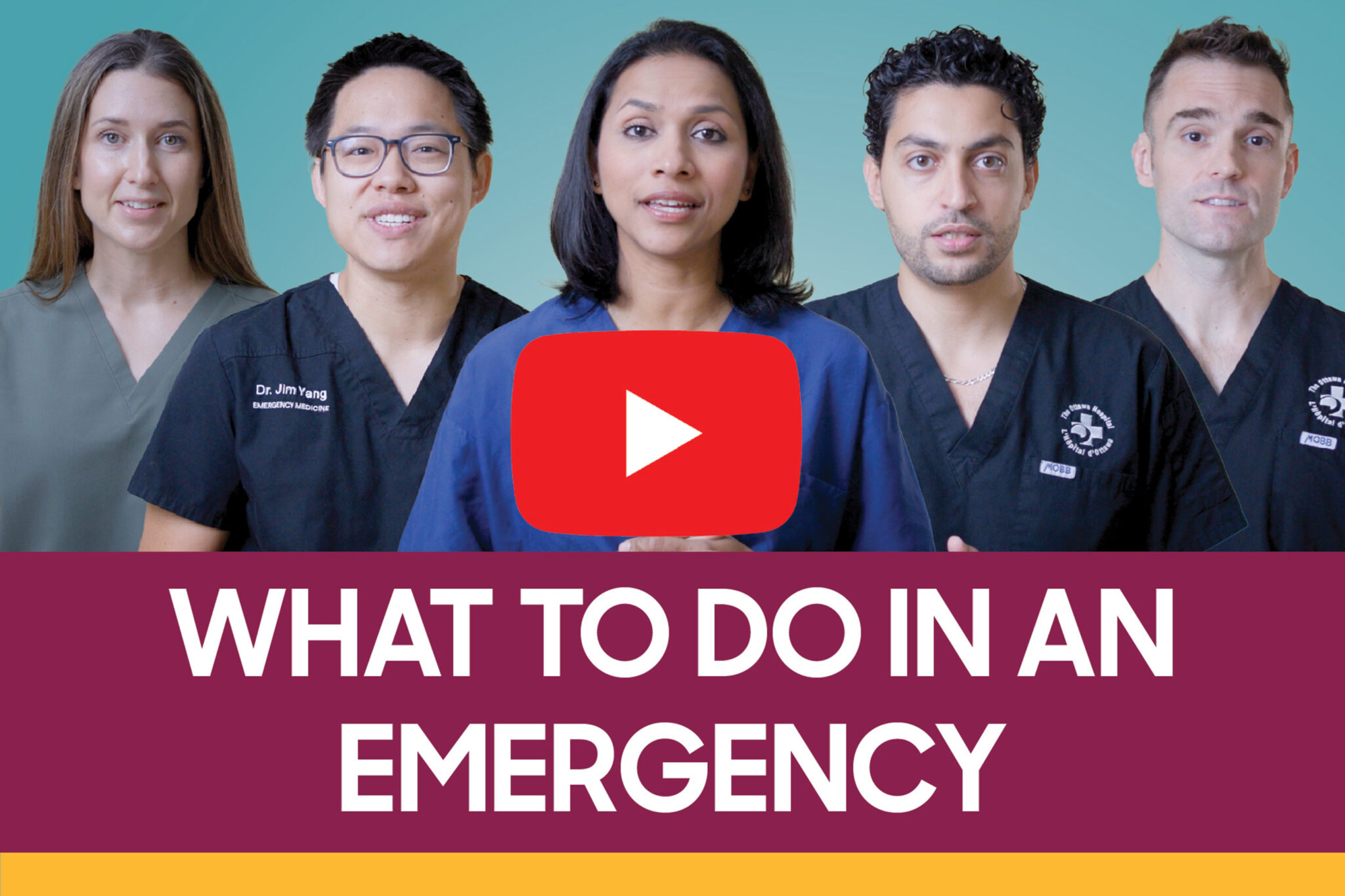 What to do in an emergency: New first aid video series on YouTube